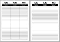 Printable Log Sheets - PinPoint Magazine
